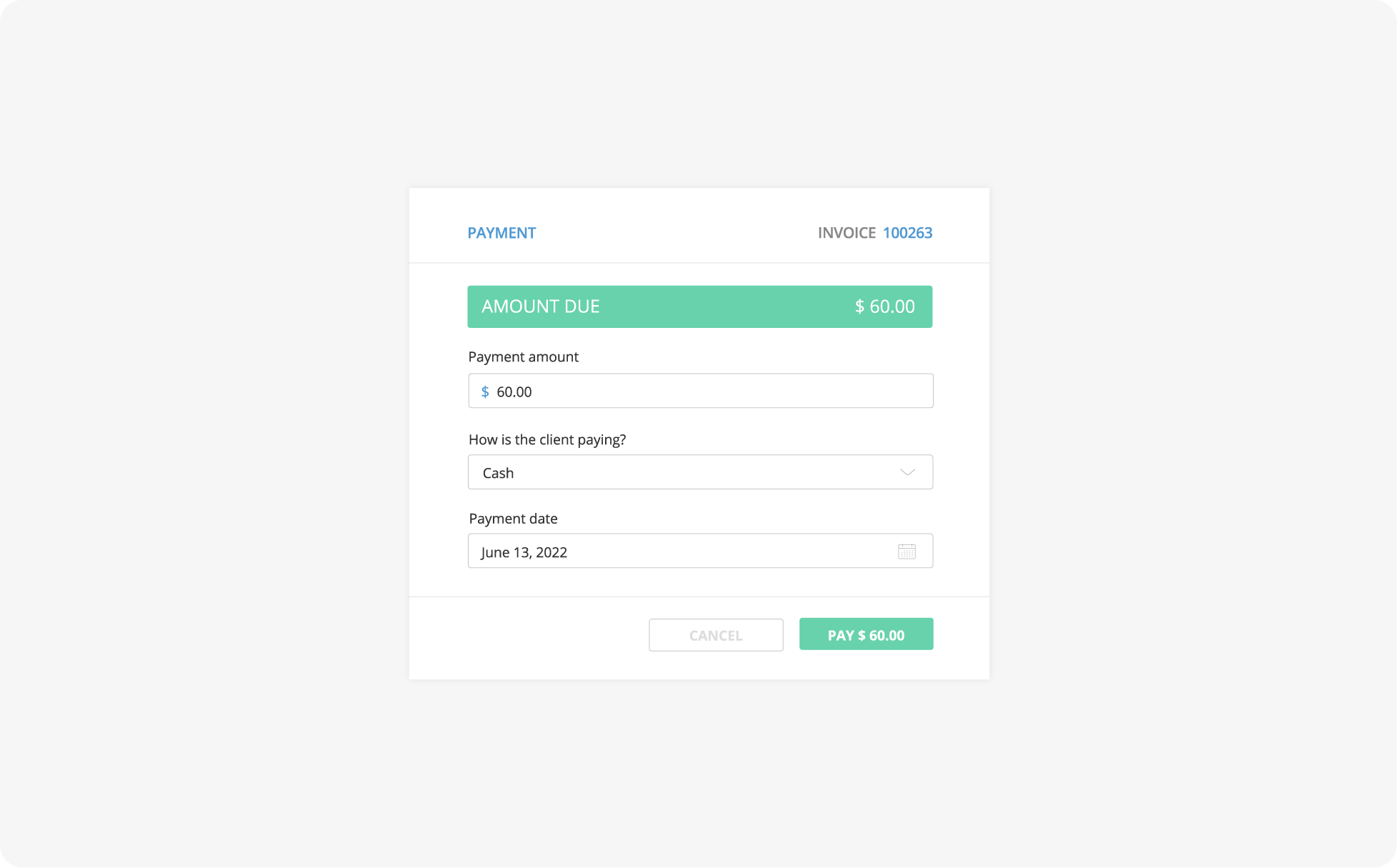 Massage Invoice & Receipt Software | ClinicSense